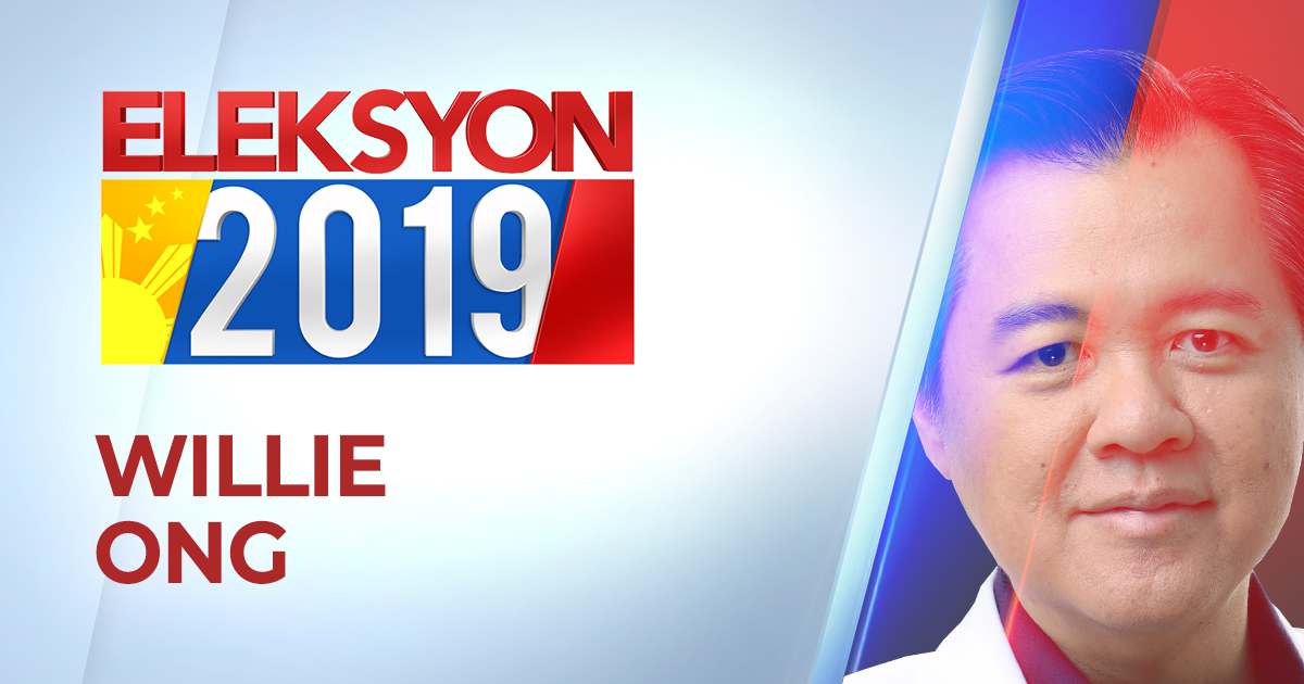 ONG, Willie | Eleksyon 2019 | GMA News Online