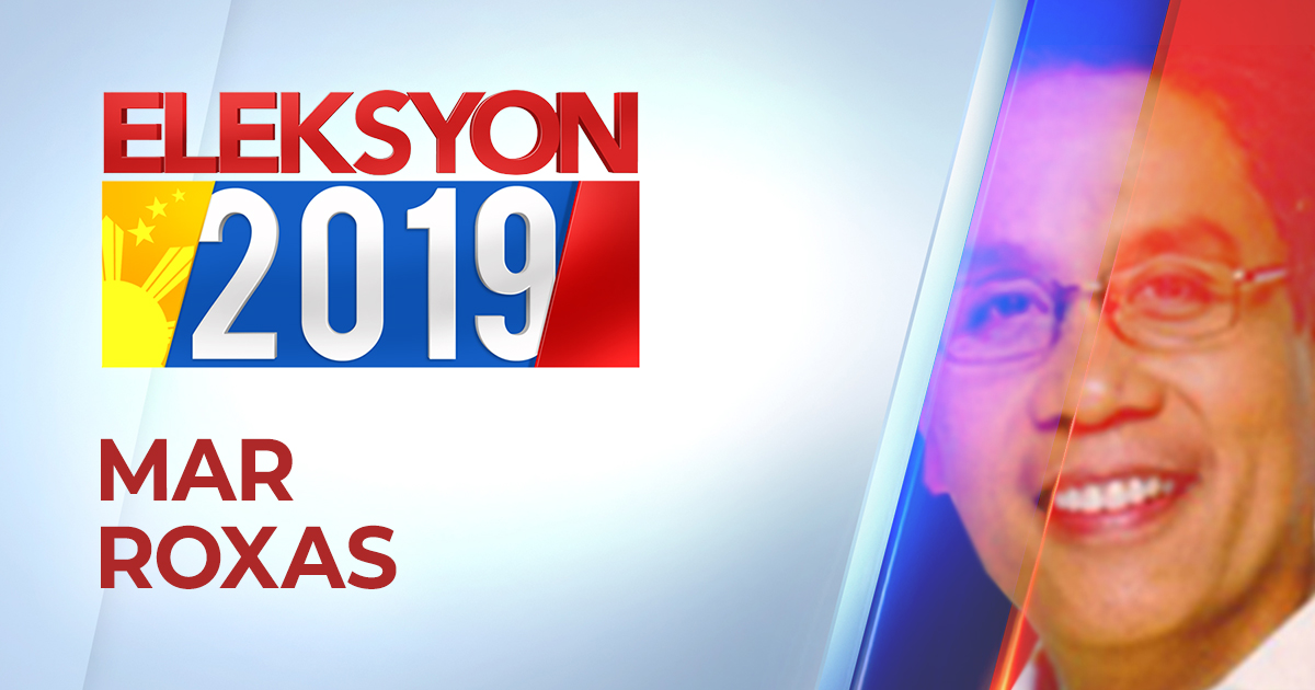 ROXAS, Mar | Eleksyon 2019 | GMA News Online